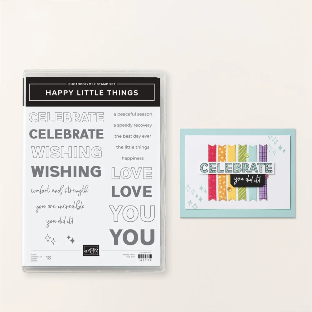 HAPPY LITTLE THINGS Photopolymer Stamps - Stampin' Savvy